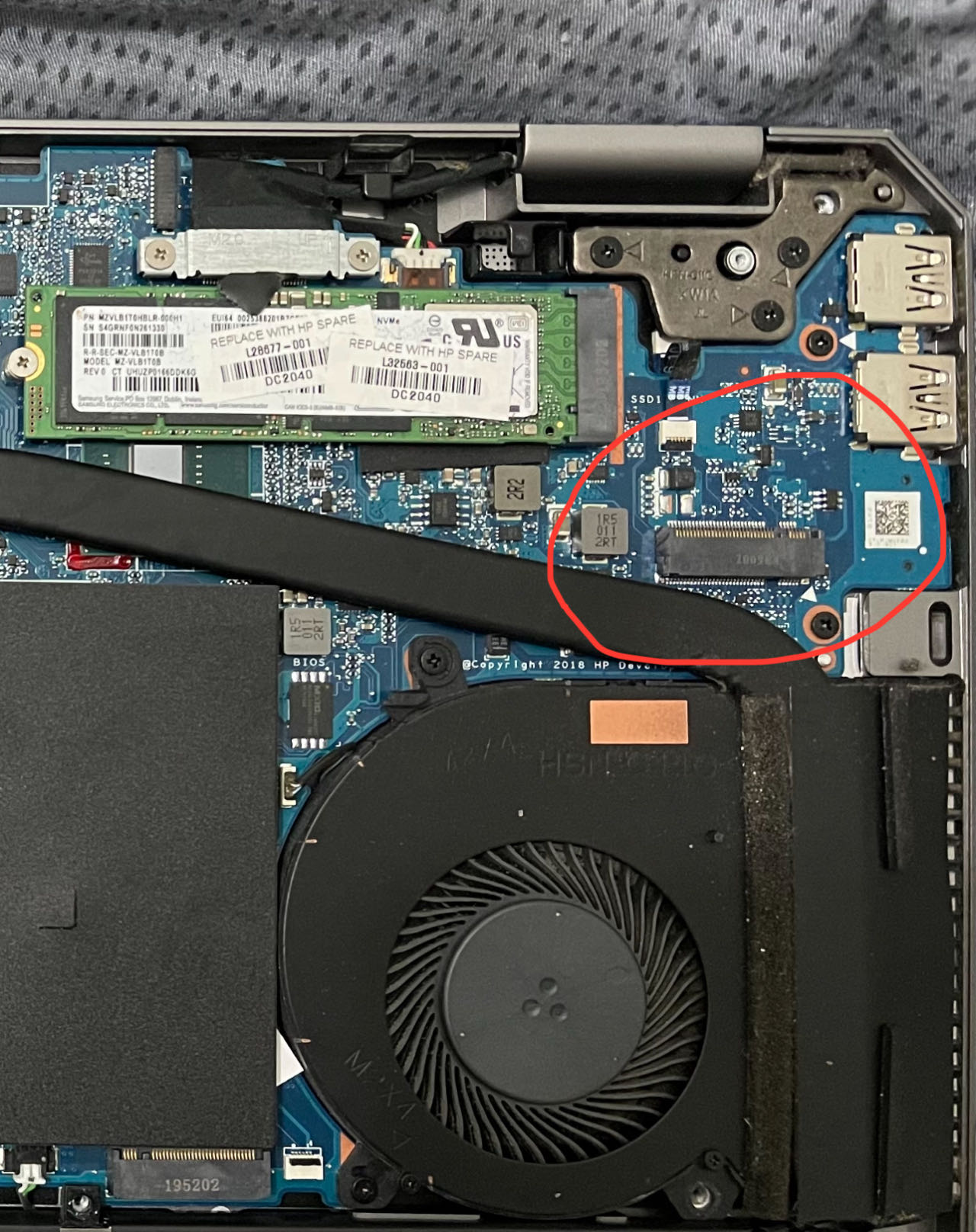 请问这个是不是2230m.2接口 - 惠普支持社区 - 1280319