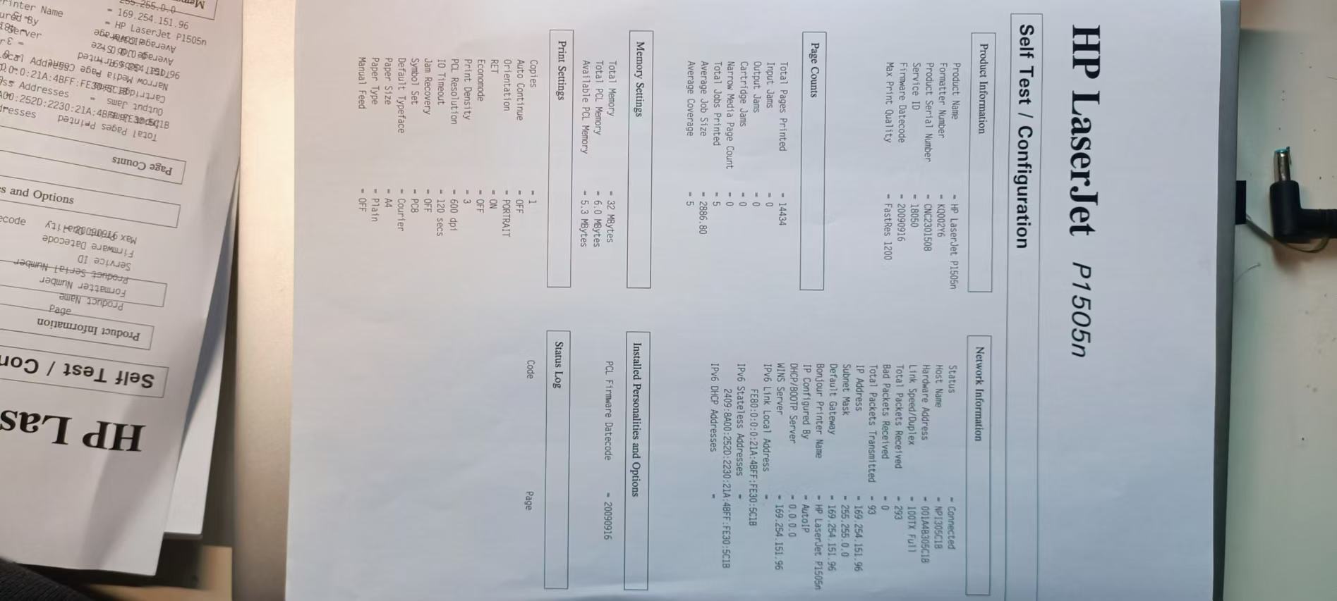 已解决: 无法通过网络打开打印机配置页中给出的ip地址 - 惠普支持社区 - 1303462