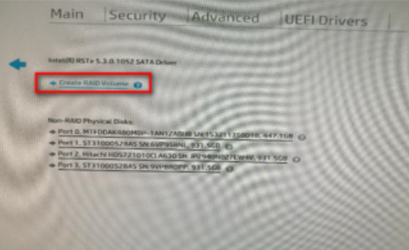 【技术分享】如何创建UEFI RAID - 惠普支持社区 - 1309316