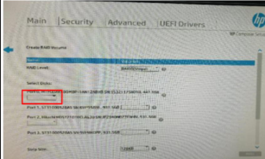 【技术分享】如何创建UEFI RAID - 惠普支持社区 - 1309316