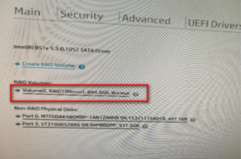 【技术分享】如何创建UEFI RAID - 惠普支持社区 - 1309316