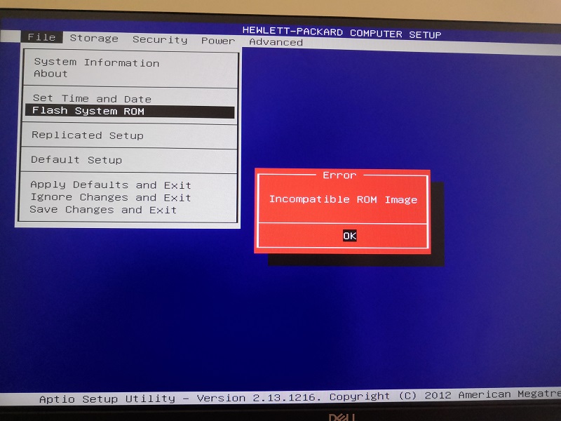 已解决: HP Compaq Pro 6300 Small Farm Factor BIOS更新不上 - 惠普支持社区 - 1008303