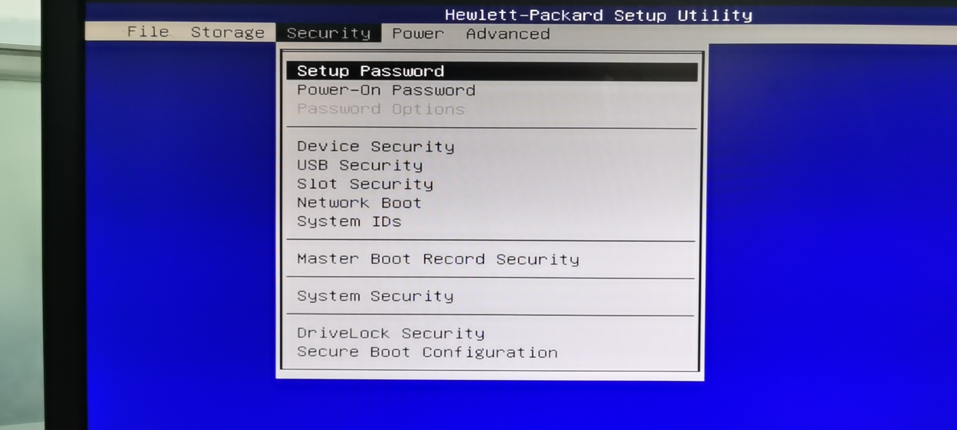 已解决: 主板为18E4的惠普台式机电脑怎么在BIOS中选择Virtualization选项？ - 惠普支持社区 - 1043148