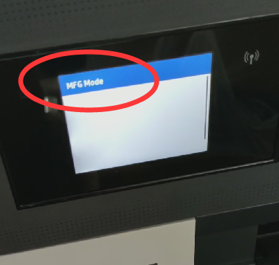 开机进入MFG mode怎么退出 - 惠普支持社区 - 1046990