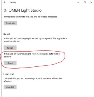 【经验分享】OMEN Light Studio的使用方法和出现问题的简单处理方式 - 惠普支持社区 - 1063064