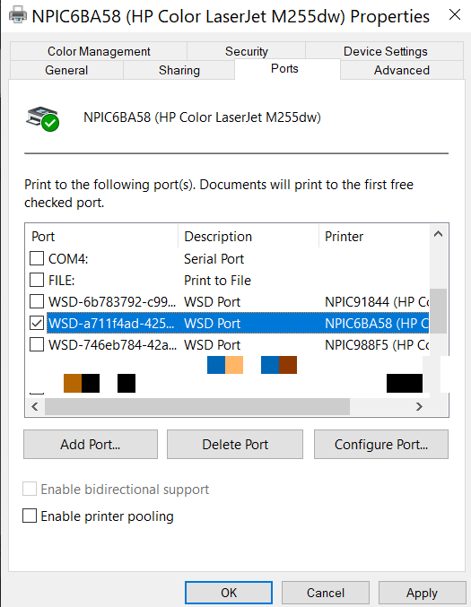 已解决: HP color LaserJet pro 255dw 一段时间不使用后，无法再次发送打印任务，必须... - 惠普支持社区 ...