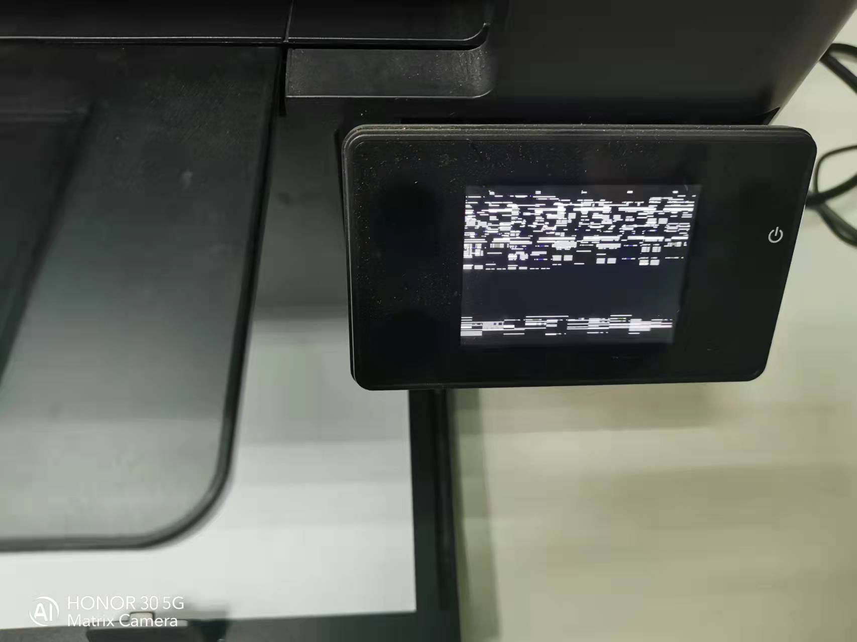 HP LaserJet Pro MFP M225-M226 屏幕 显示 花了 - 惠普支持社区 - 1149546