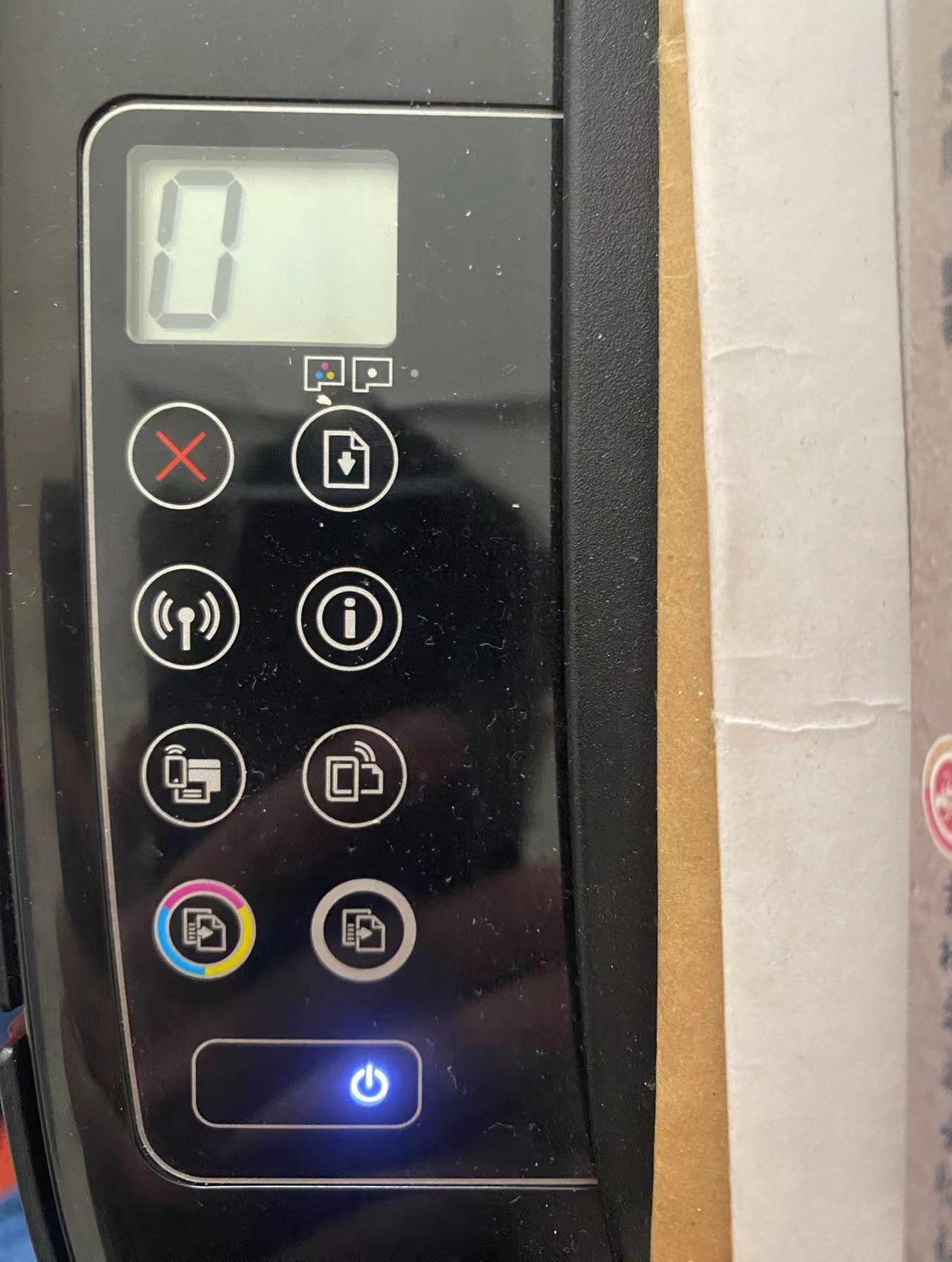 HP Ink Tank 418 打印头充墨状态：未启动 - 惠普支持社区 - 1204230