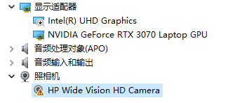 HP Wide Vision HD Camera驱动故障(代码 37) - 惠普支持社区 - 1206556
