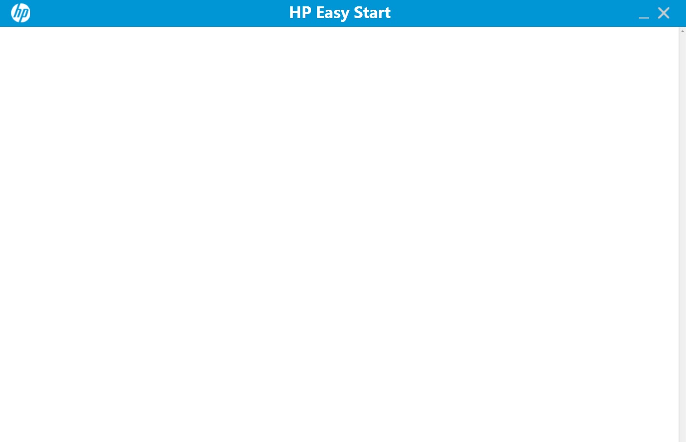 hp easy start 无法安装 - 惠普支持社区 - 1226622